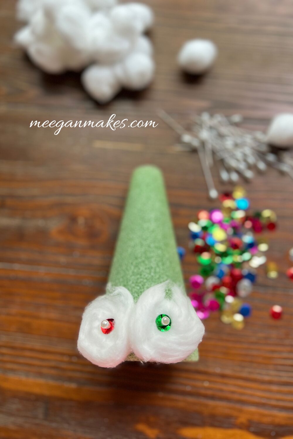 Cotton Ball Tree Tutorial - What Meegan Makes