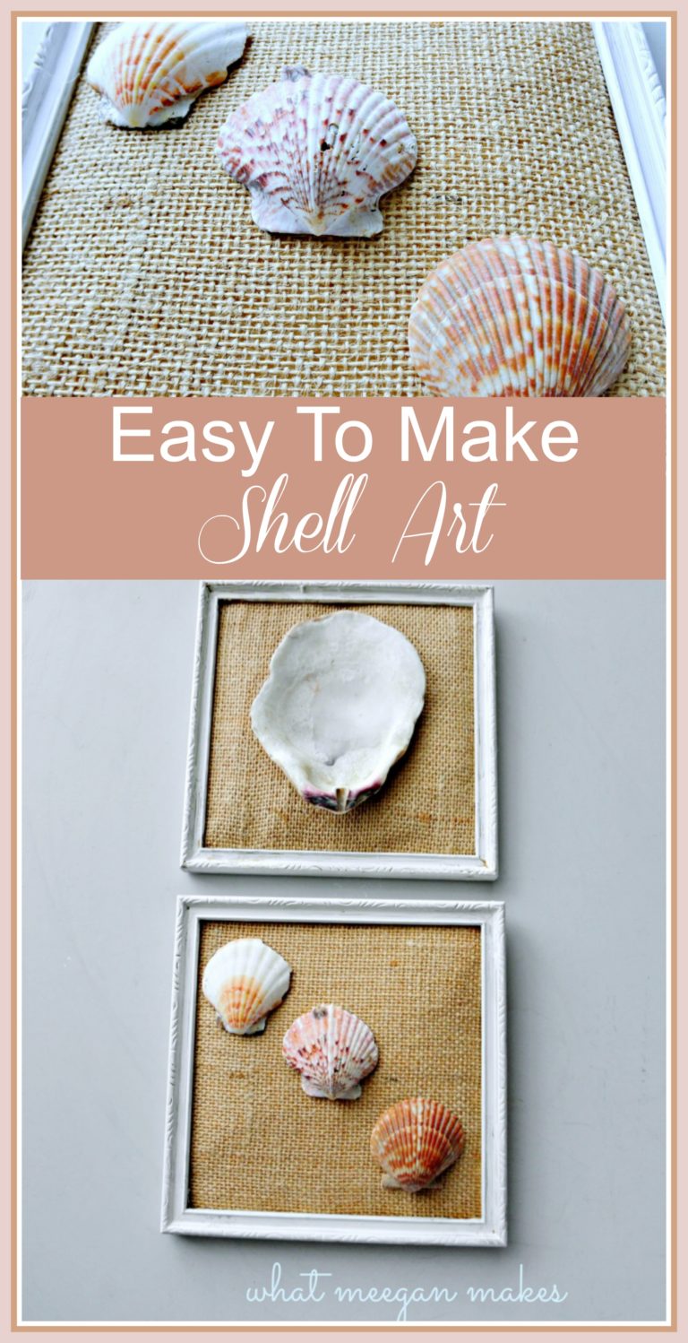 DIY Shell Art