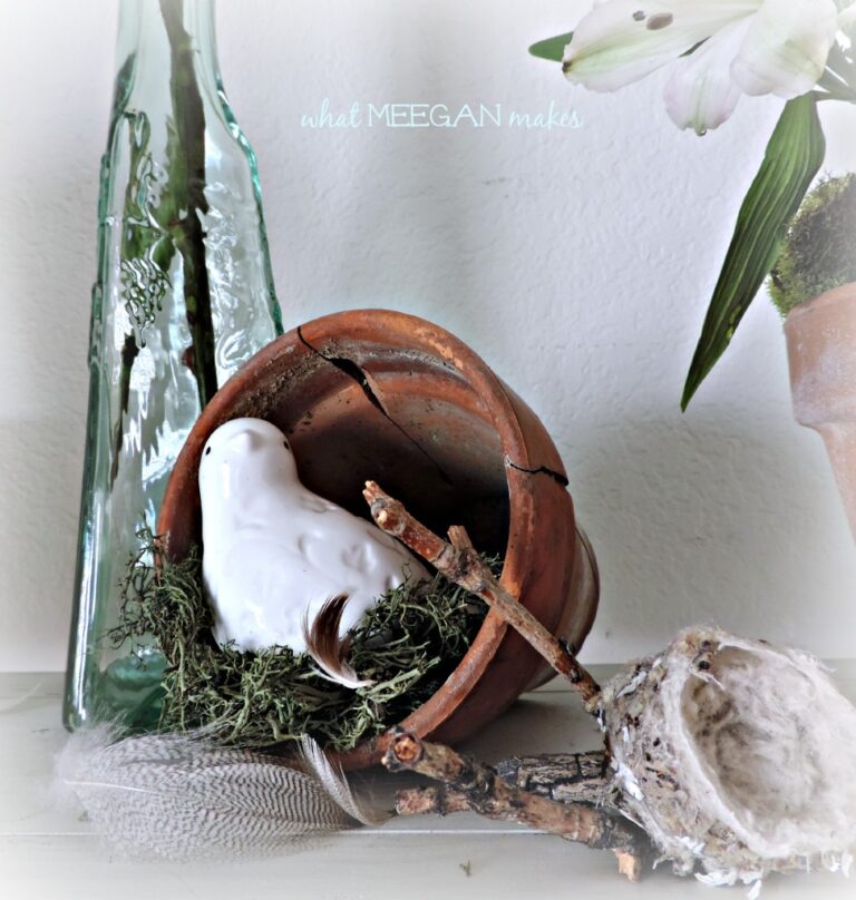 Spring Vignette Ideas - What Meegan Makes
