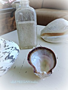 Ideas for Decorating with Sand and Shells - What Meegan Makes