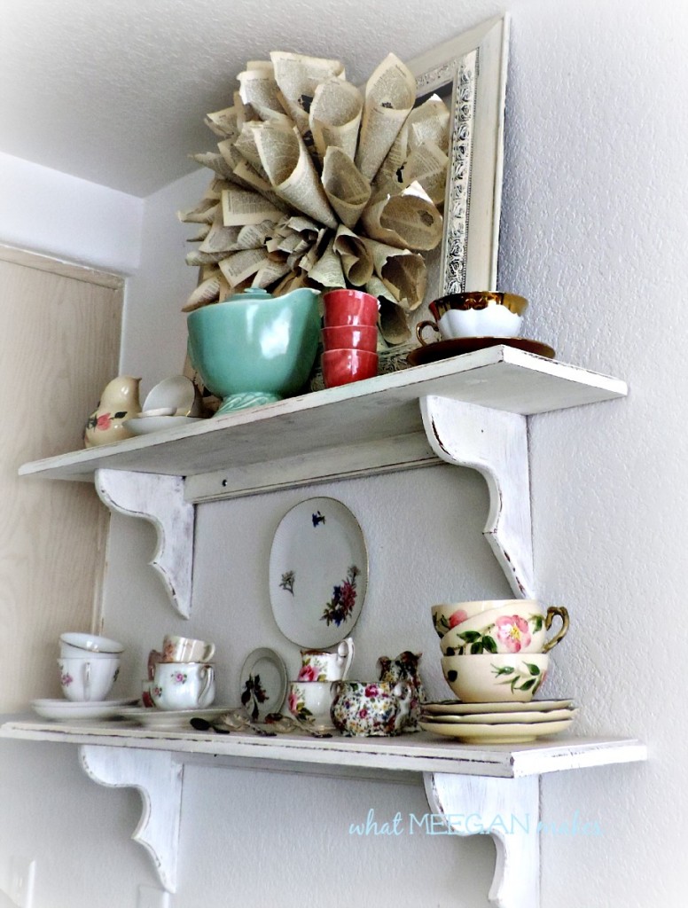 My Tea Time Shelves - What Meegan Makes