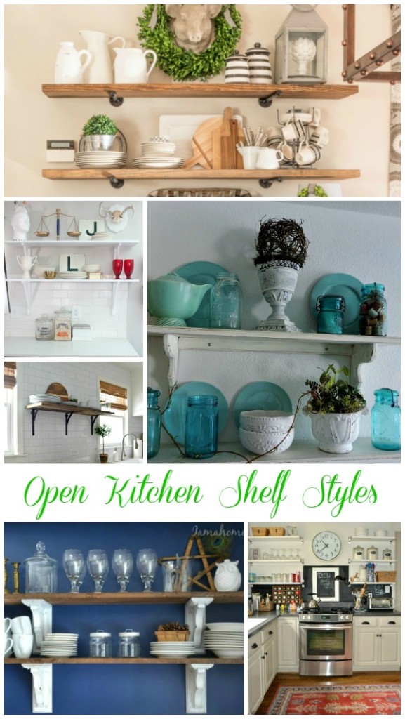 Open Kitchen Shelving - What Meegan Makes