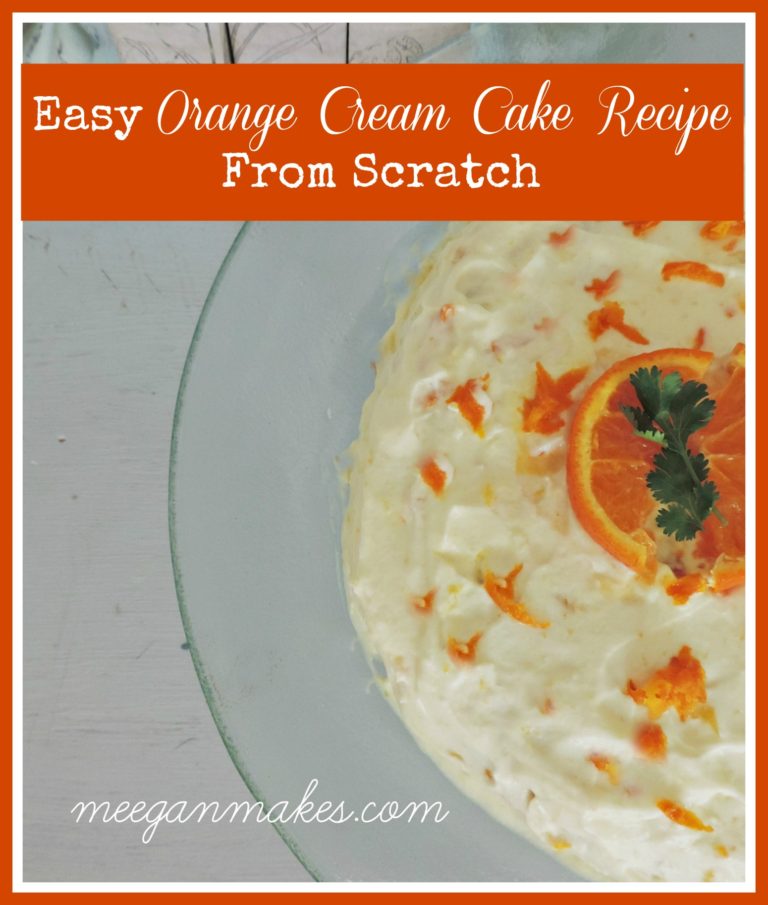 Easy Orange Cake Recipe From Scratch - What Meegan Makes