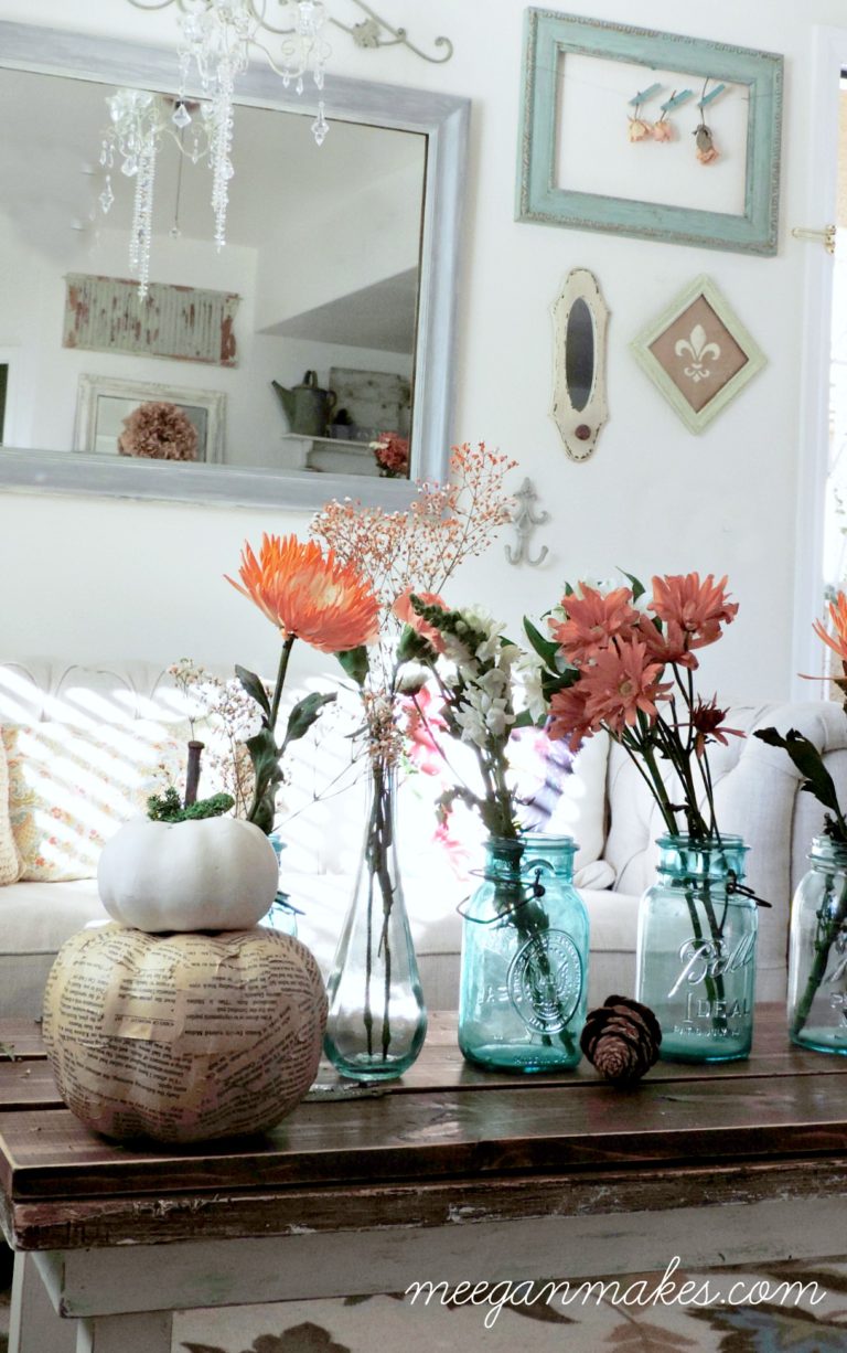 70 + Crafts and Decorating Tips for Fall - What Meegan Makes