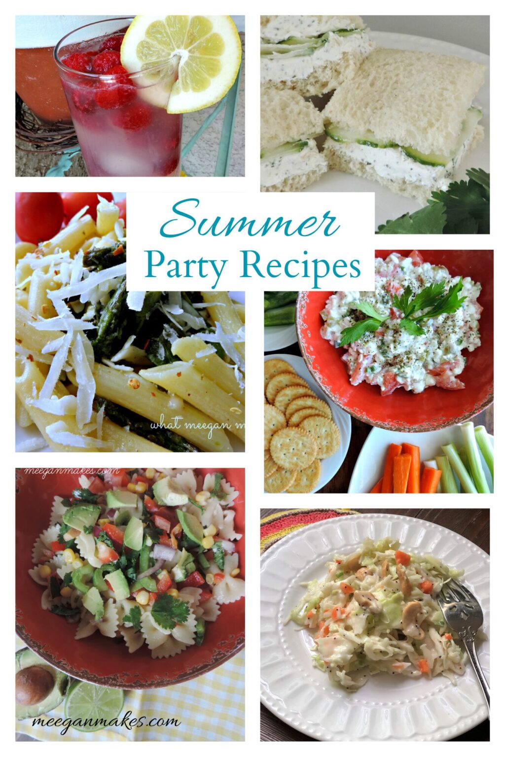 Summer Party Food Recipes - What Meegan Makes