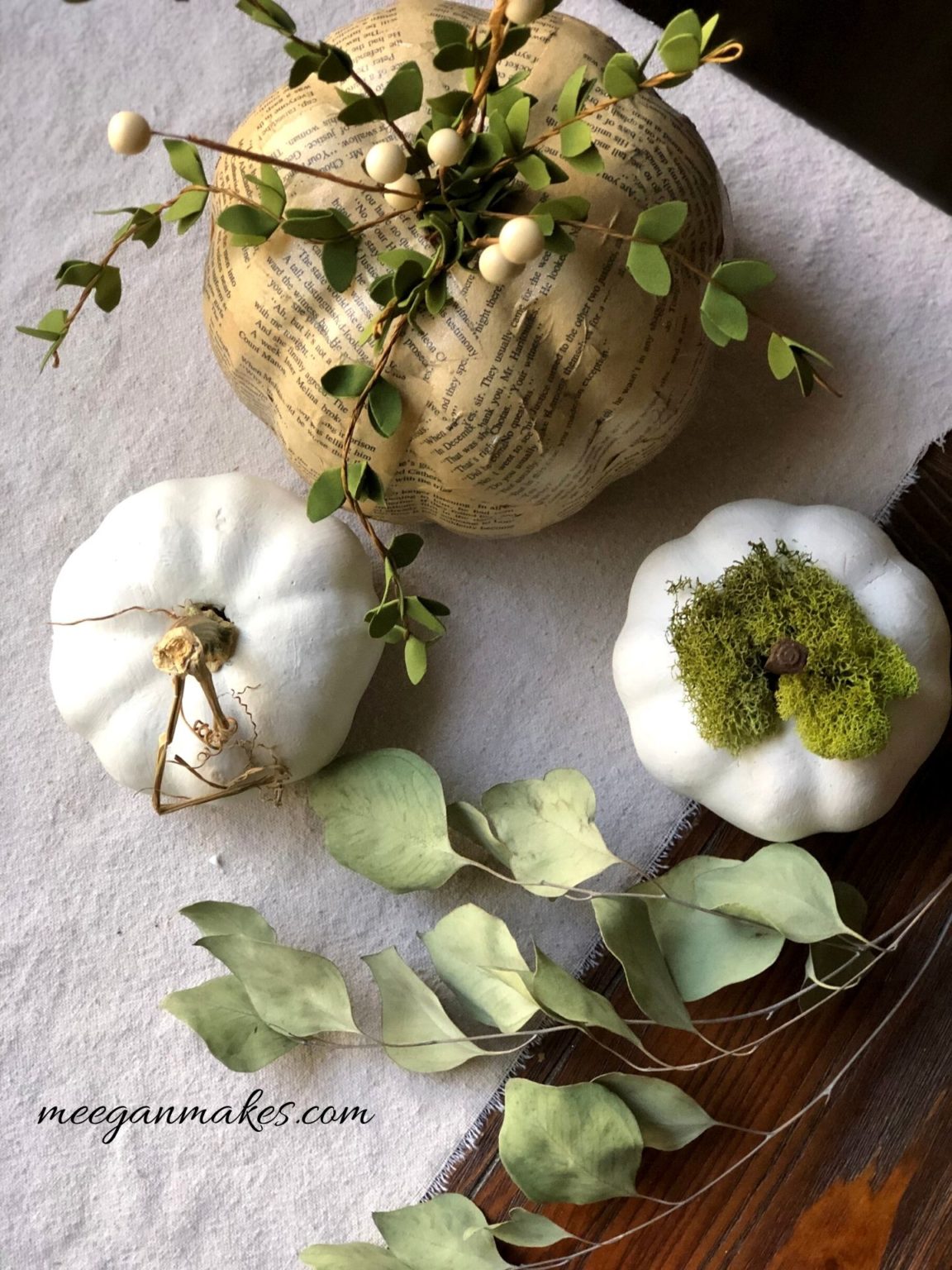 How To Decorate Pumpkins With Sea Shells - What Meegan Makes