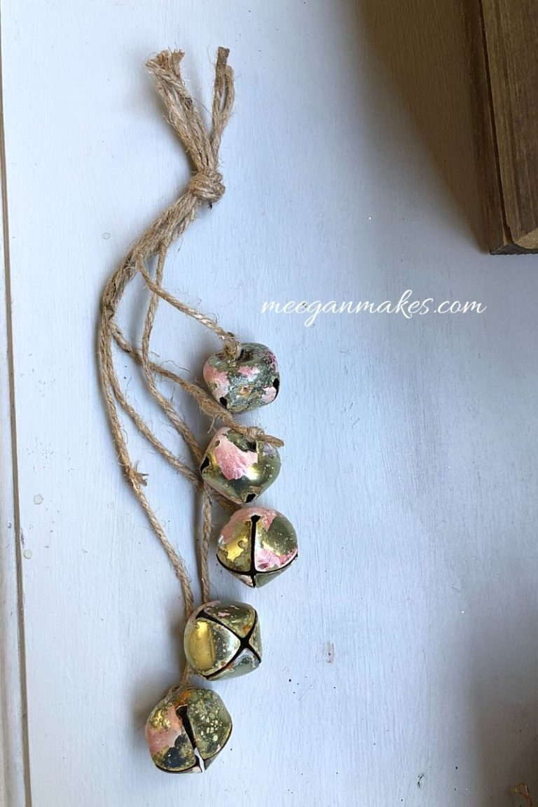 DIY Rustic Bell Christmas Ornament - What Meegan Makes