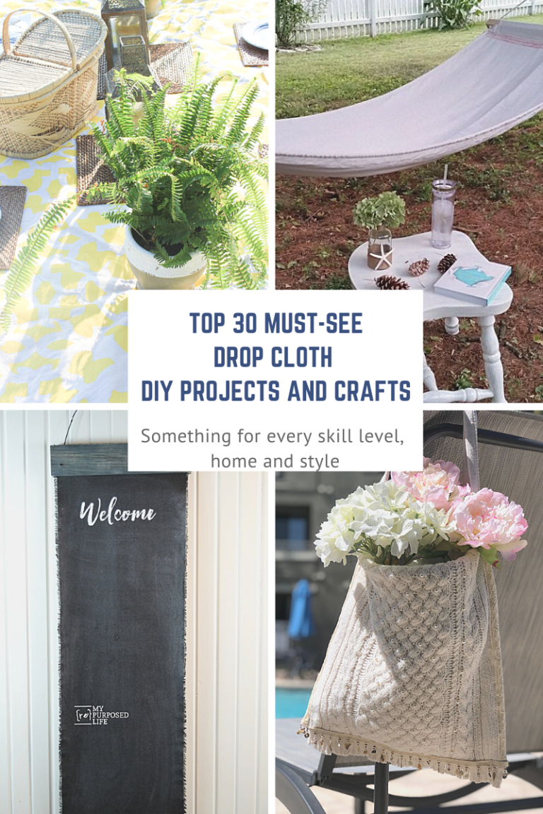 Drop Cloth DIY Project and Crafts - What Meegan Makes