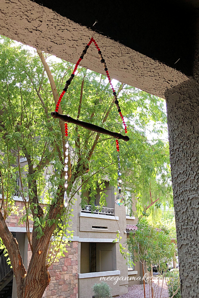 DIY Bird Perch and Crystals - What Meegan Makes