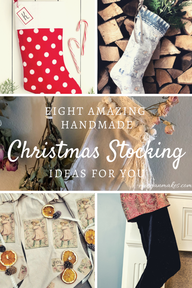 How to Make a Boho Style Christmas Stocking - What Meegan Makes