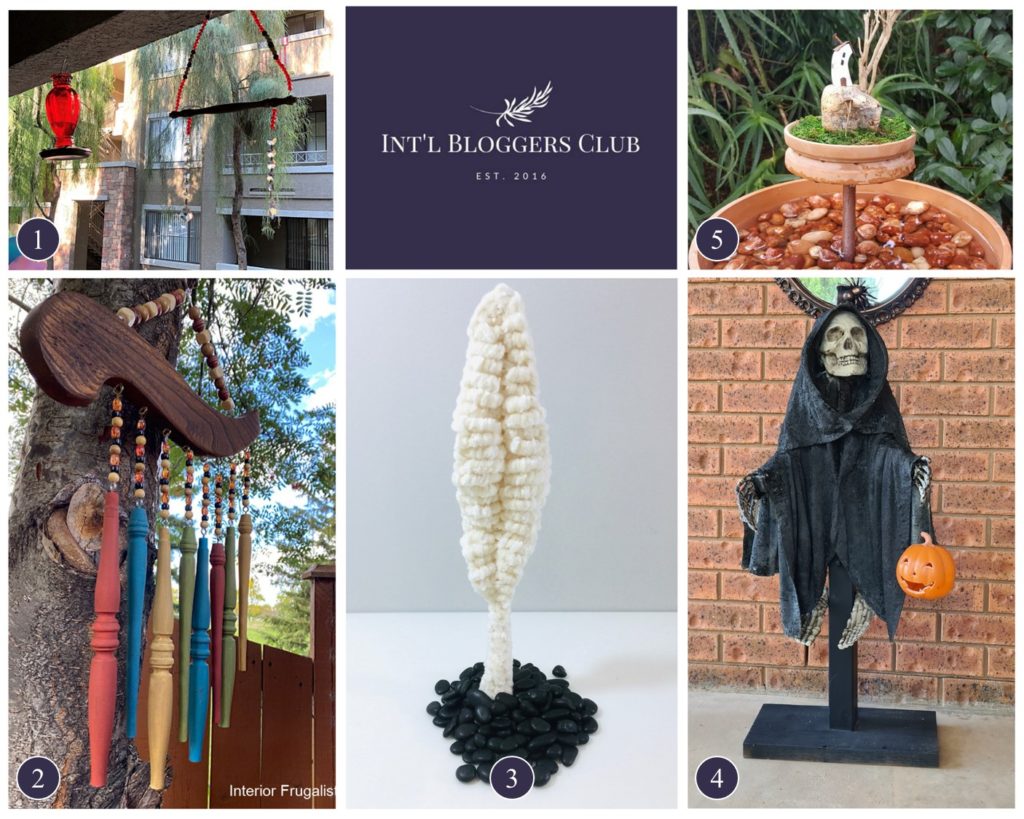 DIY Spindle Outdoor Bird Perch - What Meegan Makes