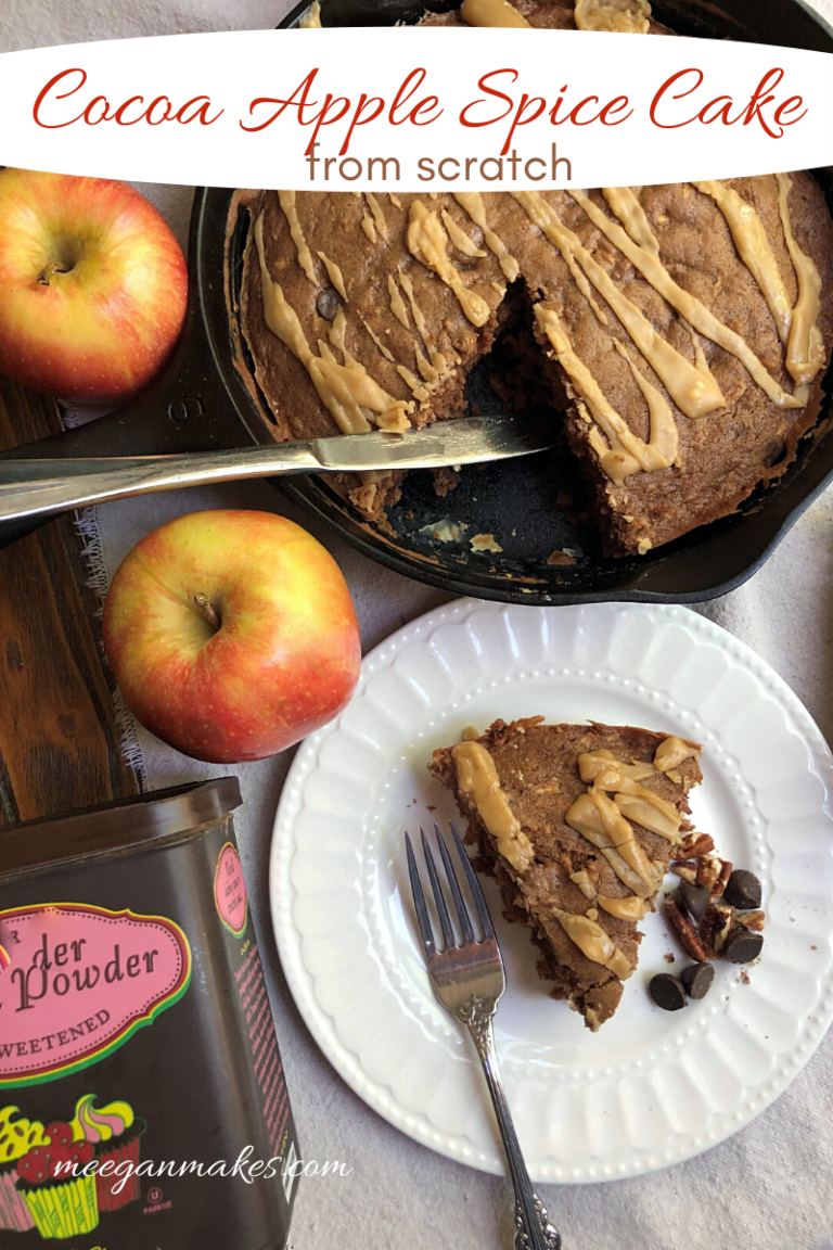 Cocoa Apple Spice Cake Recipe - What Meegan Makes